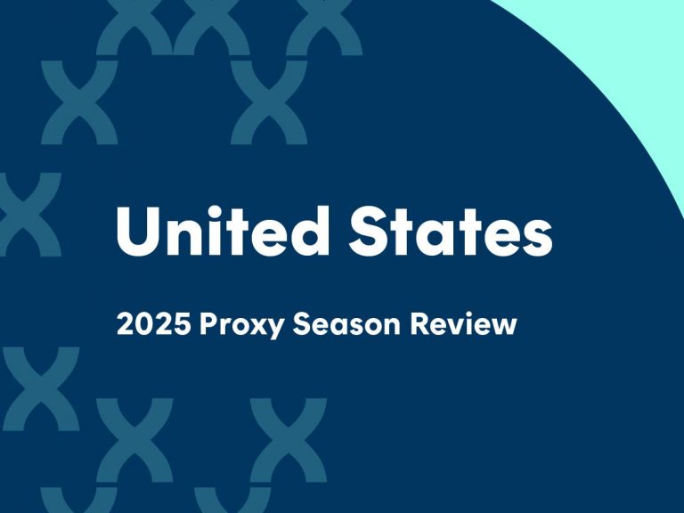 2025 U.S. Proxy Season: Exec Compensation